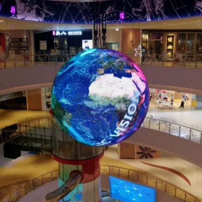 中国 屋内360度LED球形ディスプレイ 1.86MMピクセル ショッピングモール向け 販売のため