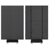 Quality Ultra-Thin HD LED Poster Screen with Three-Fold Standing Design for Indoor for sale