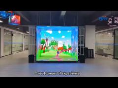 High Brightness Indoor Transparent LED Screen Full Color Video Wall