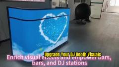 Ultimate LED DJ Booth Display for Professional Events