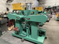 China 380V Double Head Edge Polishing Machine for Spoon Fork Deburring and Buffing for sale