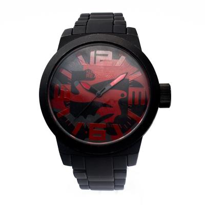 China Big Didital Silicone Wristband Watch Silicone Sports Watch With Icon for sale