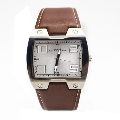 China Brownleather Strap Watches Waterproof Women Watch Brands,  Women Stainless steel Case with stone for sale