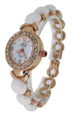 China White Beads Girls Bracelet Watches , Lover Wrist Watch Japan Movt for sale