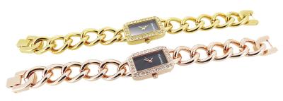China Fancy Chain Ladies Bracelet Watches , Metal Bracelet Watch For Gift for sale