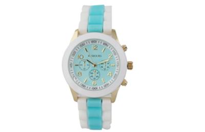 China Stylish Silicone Strap Watch japan movt quartz watch For Girl for sale