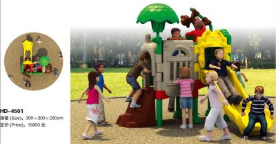 China Small Size Outdoor and Indoor Plastic Playground for Kids with TUV. CE Certificate Approved for sale