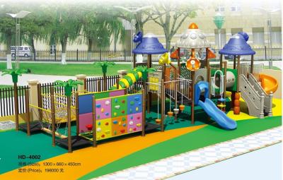 China Hot Selling Fashionable Residential Area Outdoor Playground Equipment Combined Slide Kids Outdoor Park for sale