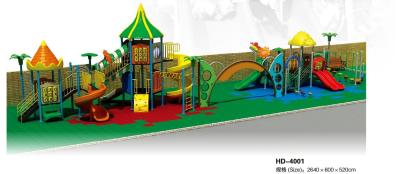 China Big Outdoor Combined Slide For Kindergarten CE certificate Children Outdoor Playground Equipment for sale