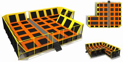 China 224M2 Big Trampoline Park or Sale Discount Large Children Trampoline for sale
