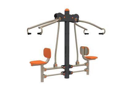 China China Suppply Double Seated Push Trainer for Exercise Chest Exercise Trainer Outdoor Fitness Equipments for sale