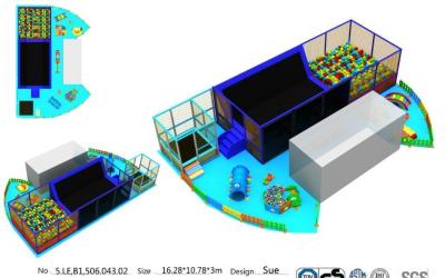 China 175M2   Best Sell  Wholesale Square Big Jumping Park  Indoor Trampoline with Foam Pit for sale