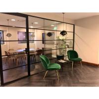 Quality High Quality Cheap Used Office Furniture Full Height Movable Aluminium Glass for sale