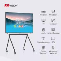 China JCVISION 75 Inch Multi Touch Interactive Flat Panel Smart Board for Education Conference 4K UHD for sale