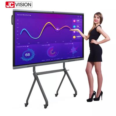 China Univercity Smart Interactive Whiteboard LCD Display 20 Points Infrared Touch Screen for sale