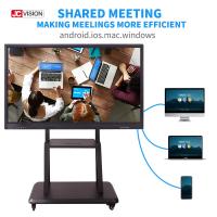 China Customized 55-98 Inch Interactive Whiteboard 4K UHD Smart Board for Classroom for sale