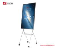 China JCVISION 55-inch Rotating Smart Interactive Whiteboard with 10-Point Capacitive Touch, 4GB RAM, and Android 10.0 for sale