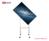 China JCVISION 55-inch Rotating Smart Interactive Whiteboard with 10-Point Capacitive Touch, 4GB RAM, and Android 10.0 for sale