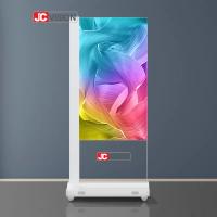China JCVISION 55-Inch Transparent OLED Touch Digital Signage with 1920×1080 Resolution and 400 Nits Brightness for sale