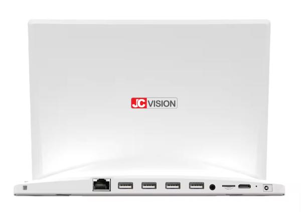 JCVISION L Shape 10.1 Inch Advertising Display Android Tablet Feedback Kiosk