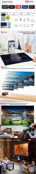 JCVision DLP Ultra Short Throw Projector 1080p Specs Adobe Acrobat Pro DC