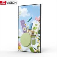 China 43 Inch High Brightness Wall Mount Light Box Display 2000 cd/m² Android 11 for Retail Storefront for sale