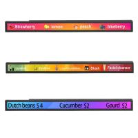 China JCVISION 16:4 Shelf Stretched Bar LCD Display 800x202 Retail Store Advertising Screen for sale