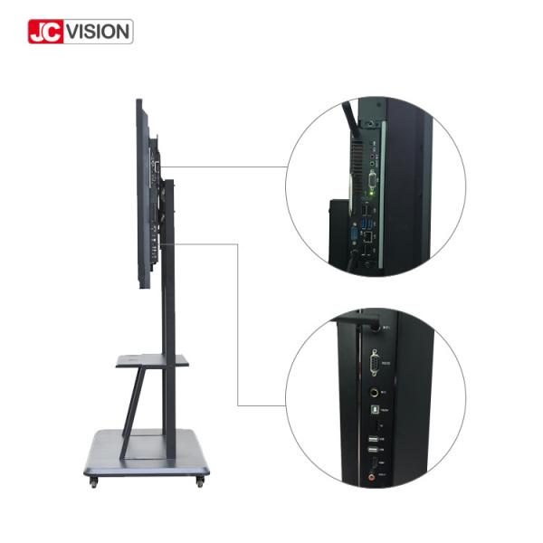JCvision Touch Διαδραστική επίπεδη οθόνη οθόνη Διαδραστική ηλεκτρονική επιφάνεια 55