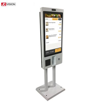 China Multi Touchscreen Kiosk Payment Machine 32inch Restaurant Self Ordering System for sale