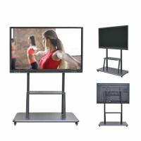China JCVISION 55-100 Inch 4K Interactive Flat Panel Display with 20-Point IR Touch and Autofocus Webcam for sale