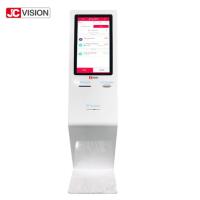 China JCVISION 19-inch 21.5-inch Queue Management Kiosk with 1920×1080 Capacitive Touch Screen and 450 cd/m² Brightness for sale