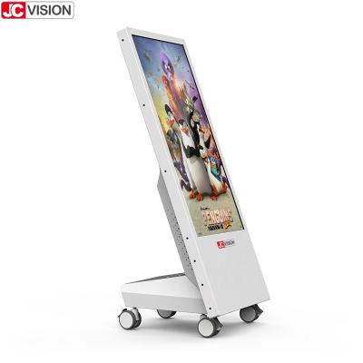 China Batteriebetriebene Anzeige JCVISION, bewegliche digitale Beschilderung des Restaurant-32Inch zu verkaufen