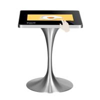 China 21.5 Inch LCD WiFi Touch Screen Coffee Table 250nits Interactive Table for sale