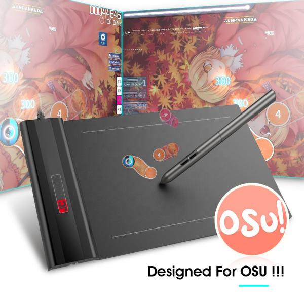12の明白なキーのアンドロイド6.0 250PPS 5080LPIの写実的なデッサンのタブレット10x6のインチ