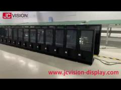 JCVISION 24 inch zelfbediening Payment Kiosk Touch Screen Visuele hoek 178°/178° Geschikt voor 0C~50C Omgeving