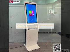 Borne libre-service de paiement et d‘information JCVISION 32 pouces pour le point de vente