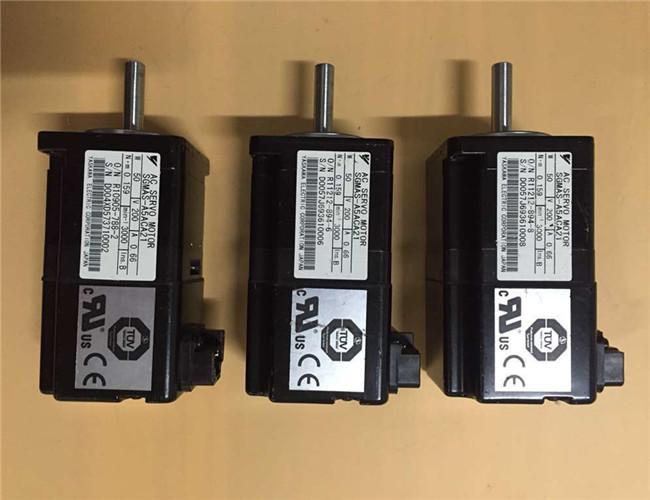 Durable 0.66A YASKAWA Industrial Servo Motor SGMAS-A5ACA21 Heat Resistance 1