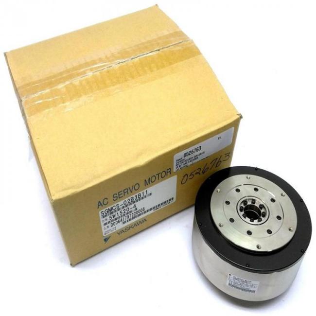 Industrial Servo Motor Yaskawa 42W 2000RMP AC SERVO MOTOR SGMCS-02B3B11 0