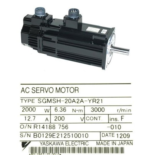 SGMSH-20A2A-YR21 Yaskawa Electric Motor UTSAE-B17BB4 Encoder For Motoman Robot 0