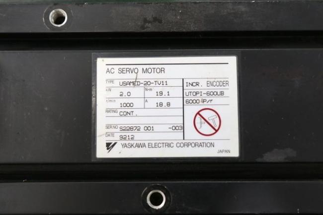 USAMED-20-TV11| YASKAWA Servo DrivOriginal New 3 Working Days Delivery 3