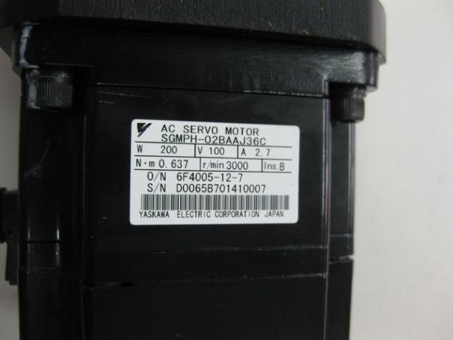 SGMPH-02BAAJ36C | YASKAWA Servo Drive 200w 100v New 3 Working Days Delivery 2