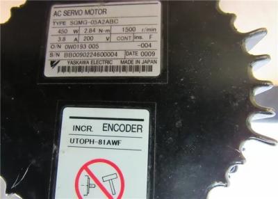 China SGMG-05A2ABC Yaskawa Electric Servo Controller Gear Reducer Motor for sale