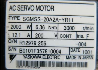 China SGMSS-20A2A-YR11 Yaskawa Electric Single Phase Frequency Modular for sale