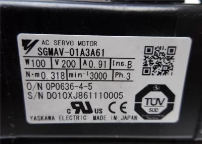 China SGMAV-01A3A61 Yaskawa SGMAV Using Organic Materials Servo Motor for sale