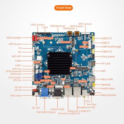Китай ITX-Z3588 Интеллектуальный промышленный компьютер Материнская плата однонаправленный интерфейс управления против подделки продается