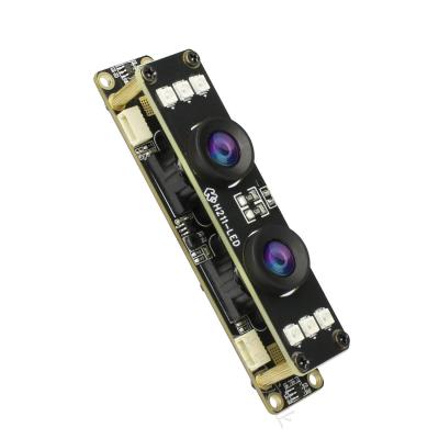 China H211 High Definition USB Binocular Camera Module Block 1080p Infrared WDR Video Night Vision Illumination for sale