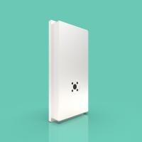 China Wall Mounted Face Recognition Access Control Terminal 8 Inch for sale