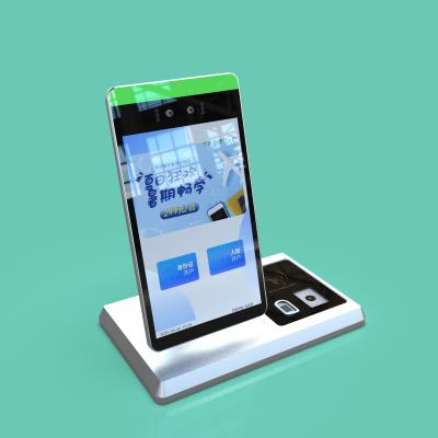China Sistema da janela 10 do terminal 8Inch do reconhecimento de cara do processador central i3/i5/i7 que Swiping o cartão R/L 178 graus à venda