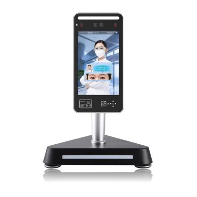 China JP883 Desktop Iris Recognition 8-Inch Attendance and Access Control Biometric Face Scanner including USB 2.0 and built-in Wi-Fi/Bluetooth modules for sale