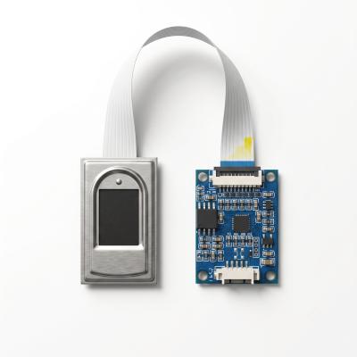 China JP5000 Planar Press Capacitive Semiconductor Fingerprint Module 256*288 Pixel 508DPI UART USB Interface 5000 Fingerprint Storage Access Control Sensor Module for sale